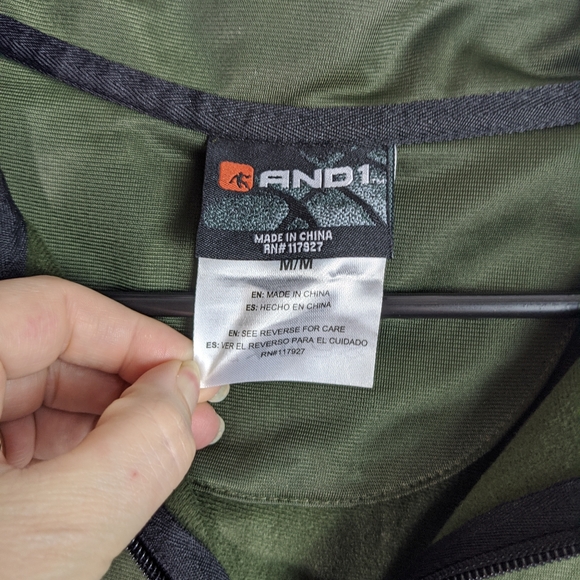 And1 | Jackets & Coats | Nwt And Green Basketball Warmup Jacket | Poshmark